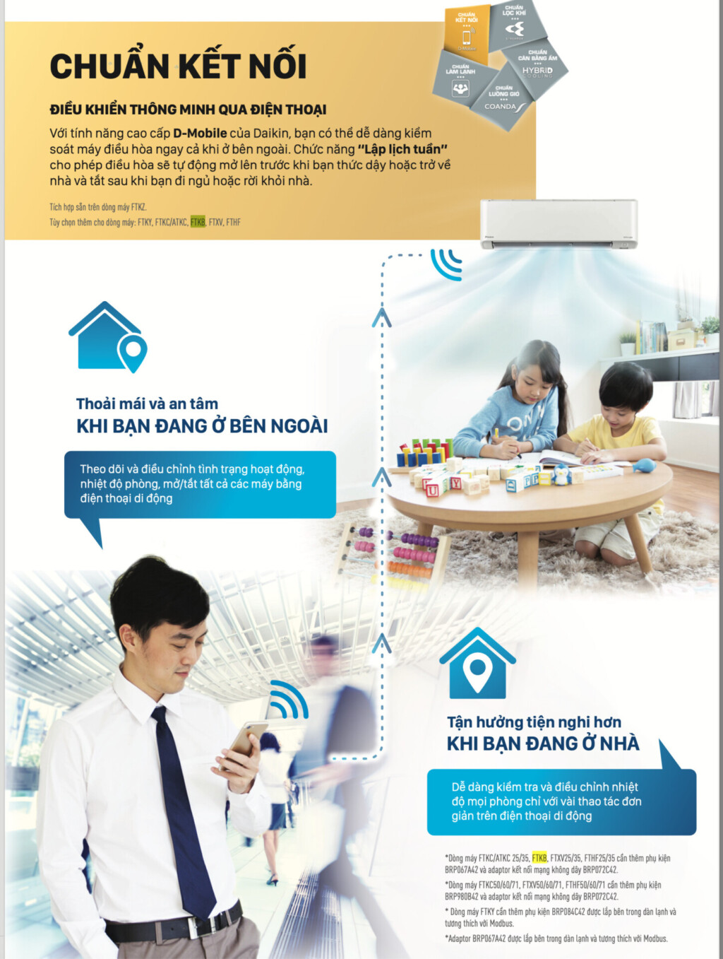 Máy lạnh treo tường Daikin FTKB35XVMV/RKB35XVMV (1.5 HP, Inverter)