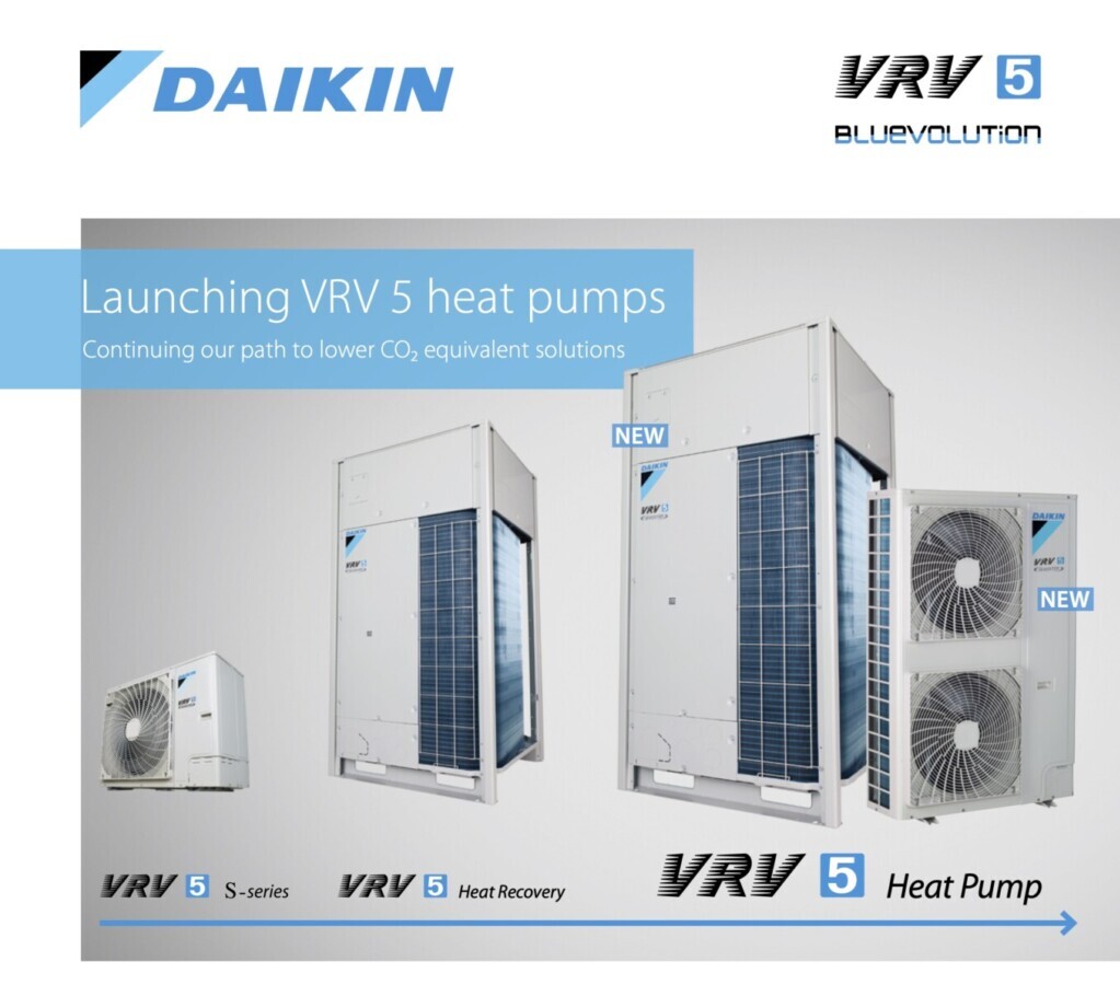 MÁY LẠNH TRUNG TÂM DAIKIN VRV 5 (2024)